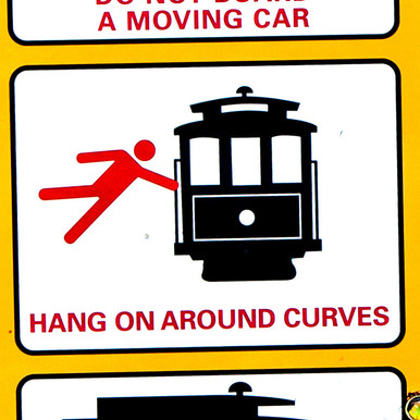 Trolley Sign