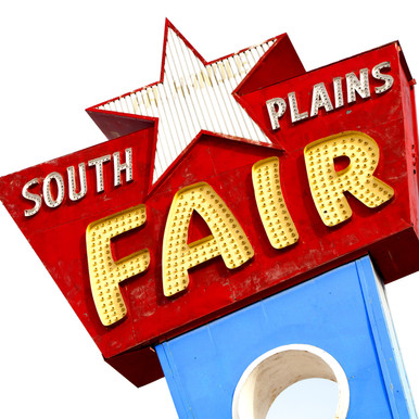 Panhandle South Plains Fairgrounds Sign