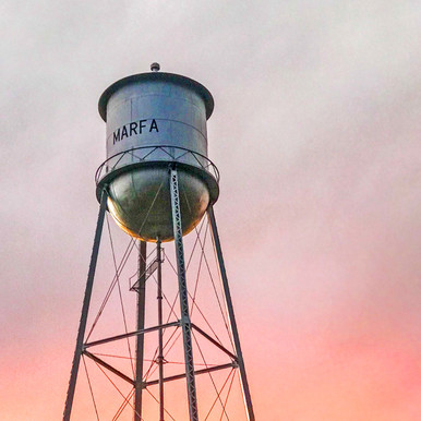 Marfa Water tower