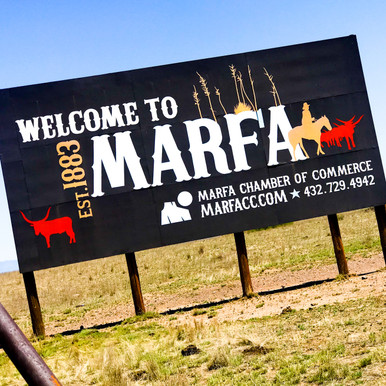 Welcome to Marfa