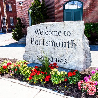 Welcome to Portsmouth Sign