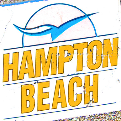 Hampton Beach Sign