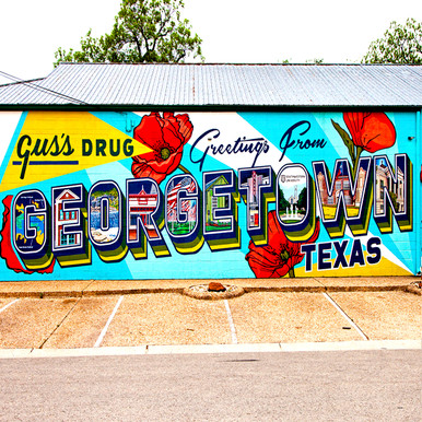 Greetings from Georgetown Mural