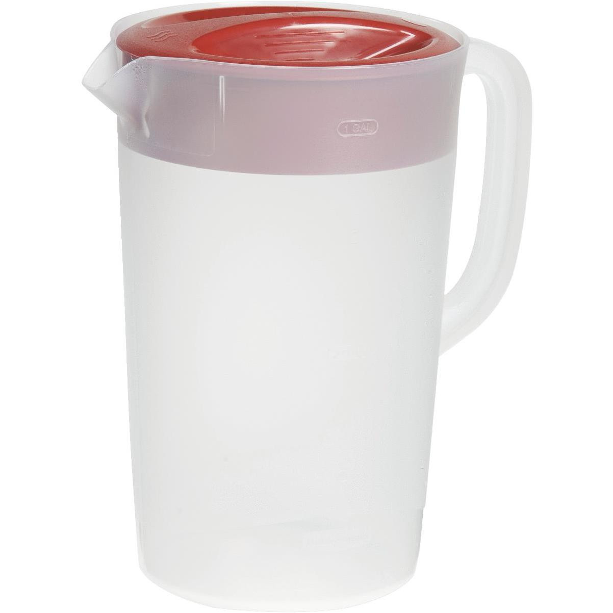 RUBBERMAID Plastic Pitcher w/ Multi-function Lid