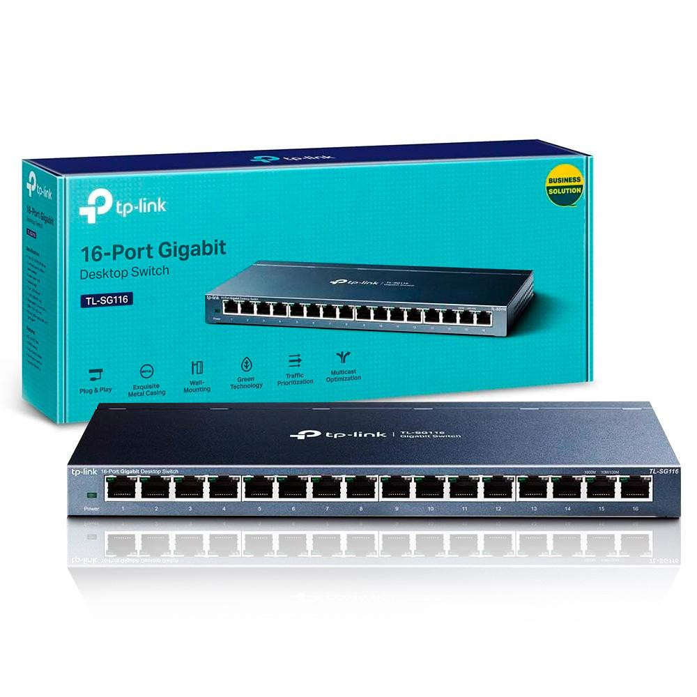 16-Port Gigabit Easy Smart Switch by TP-Link