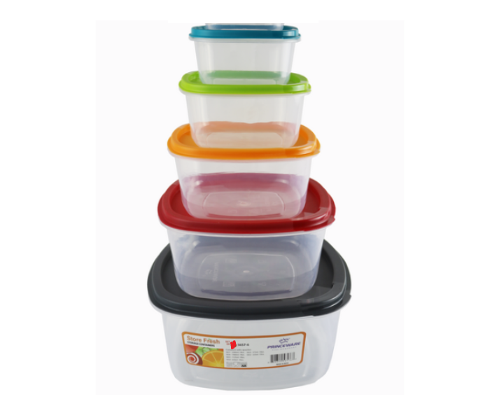 CONTAINER PLASTIC SET 5PC 1211490 - TDC Limited