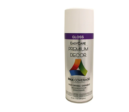 PAINT SPRAY GLOSS WHITE ENAMEL 064024 - TDC Limited
