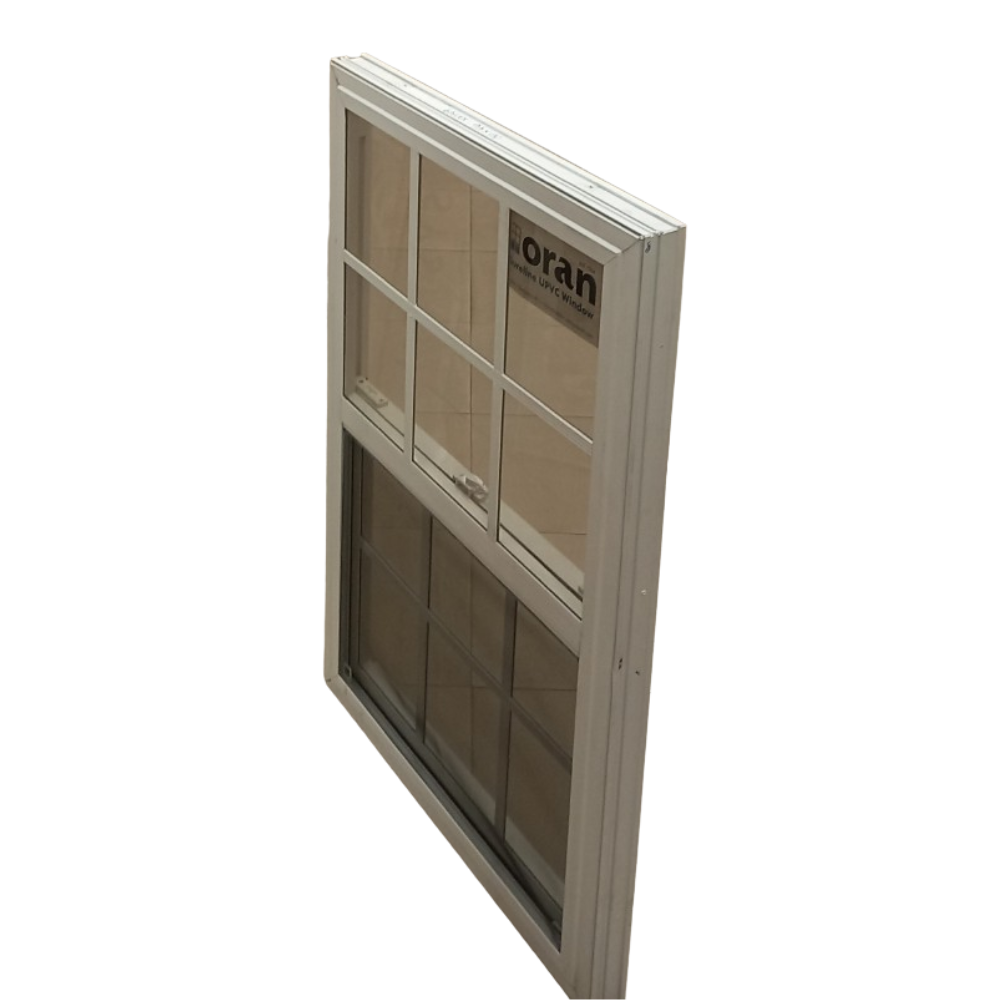 Oran PVC Window 30"x46" - Tinted w/ White Frame