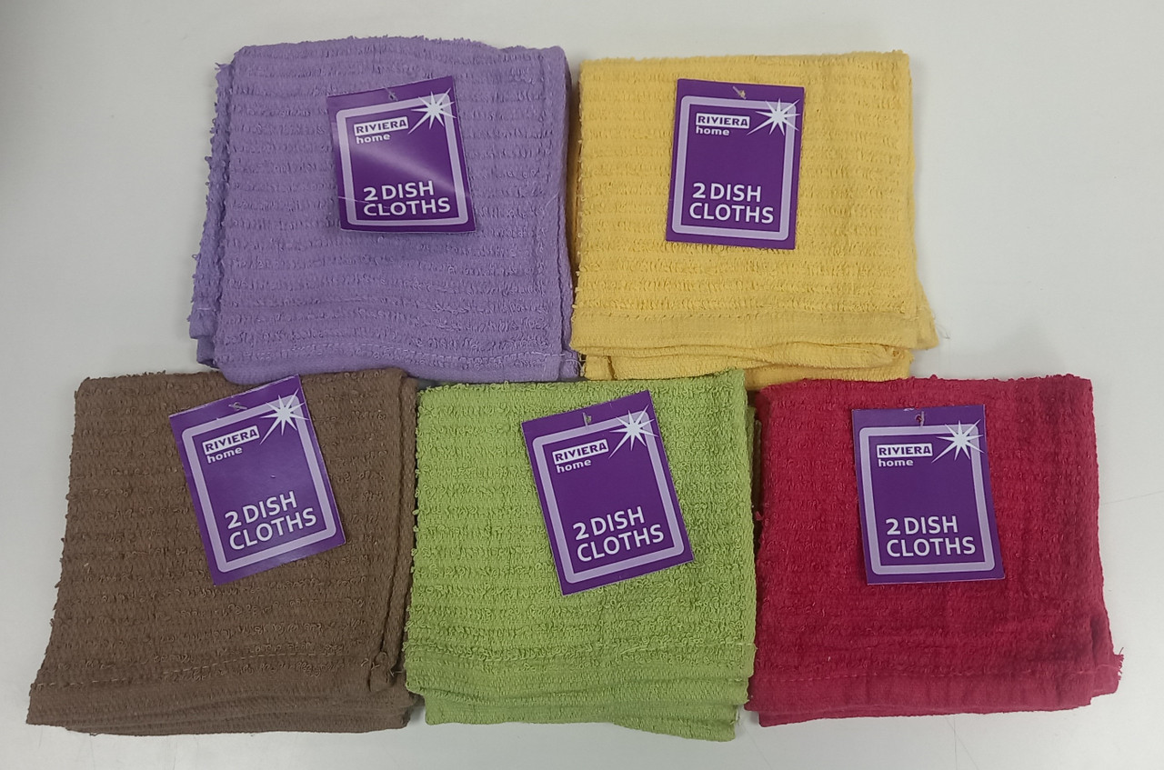 CLOTH DISH 2PK 12X126ASST 1216552 - TDC Limited