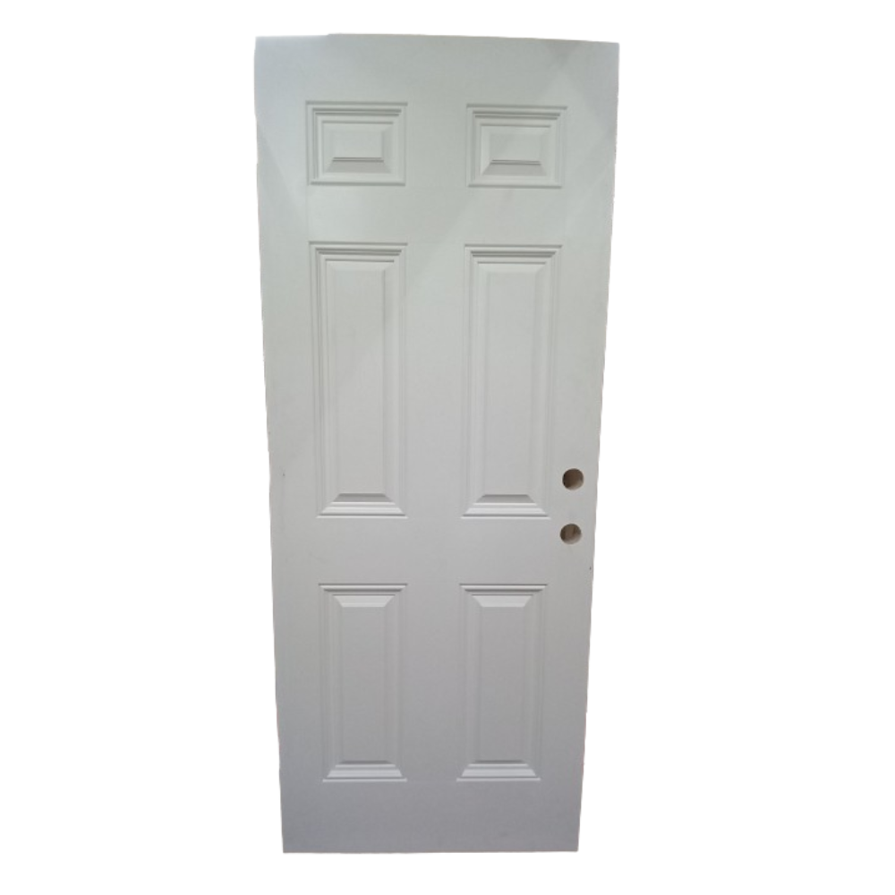 DOOR FIBERGLASS 32X80 6PANEL 105060 - TDC Limited
