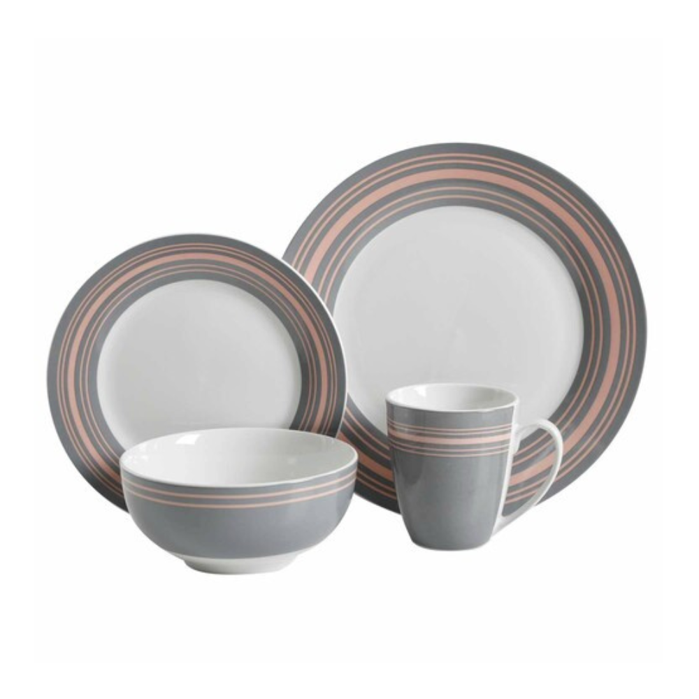 DINNERWARE SET 15PC GREY 1258058 - TDC Limited