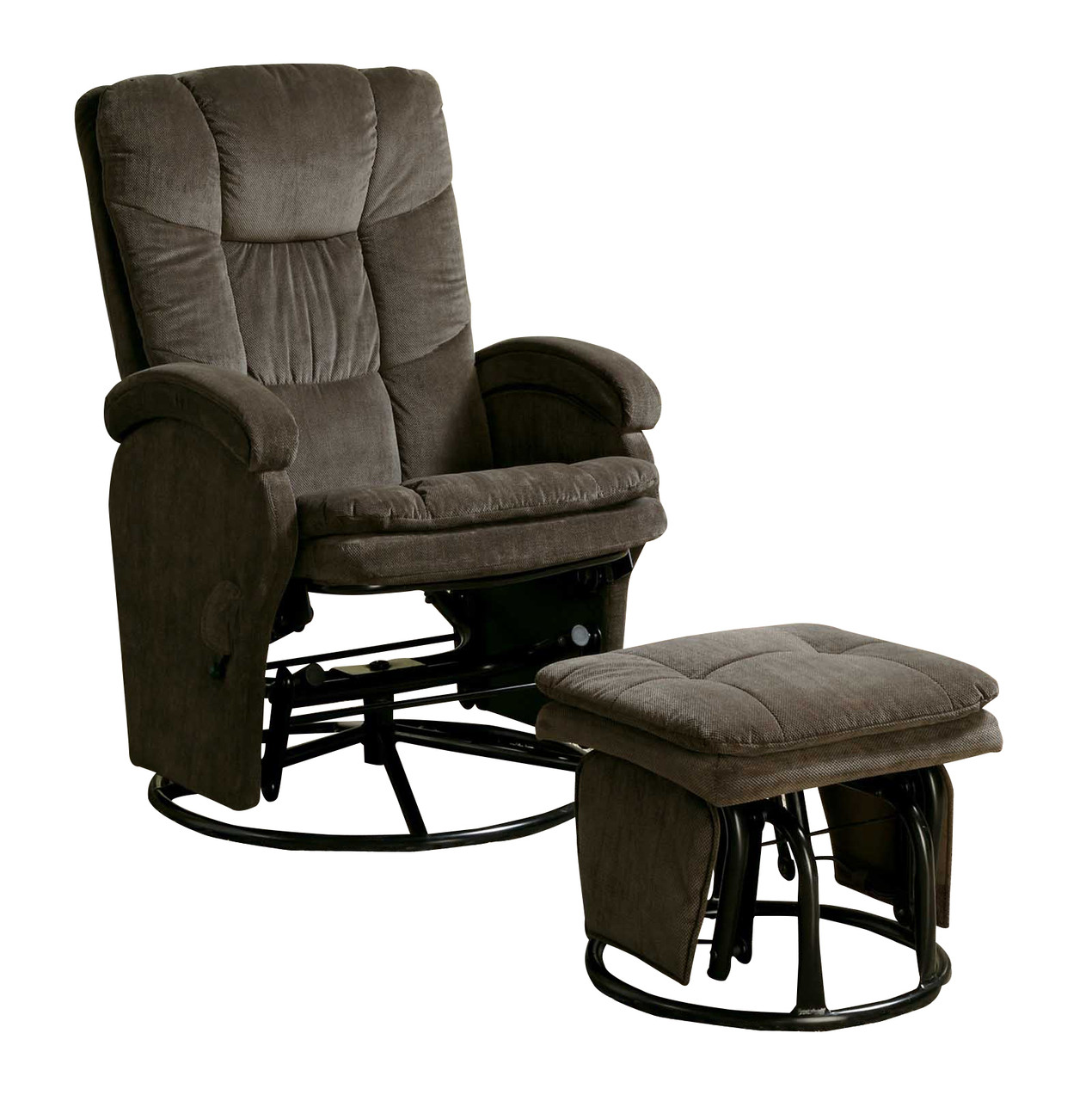 CHAIR RECLINER GLIDER W/ OTTOMAN 179334 - TDC Limited