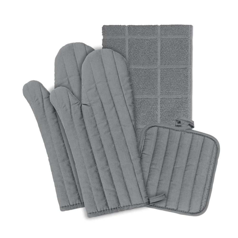 MITTEN KITCHEN GREY 4PC SET 1265457 - TDC Limited