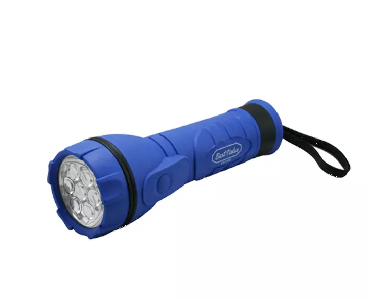 FLASHLIGHT LED RUBBER BODY 200MM 088200 - TDC Limited