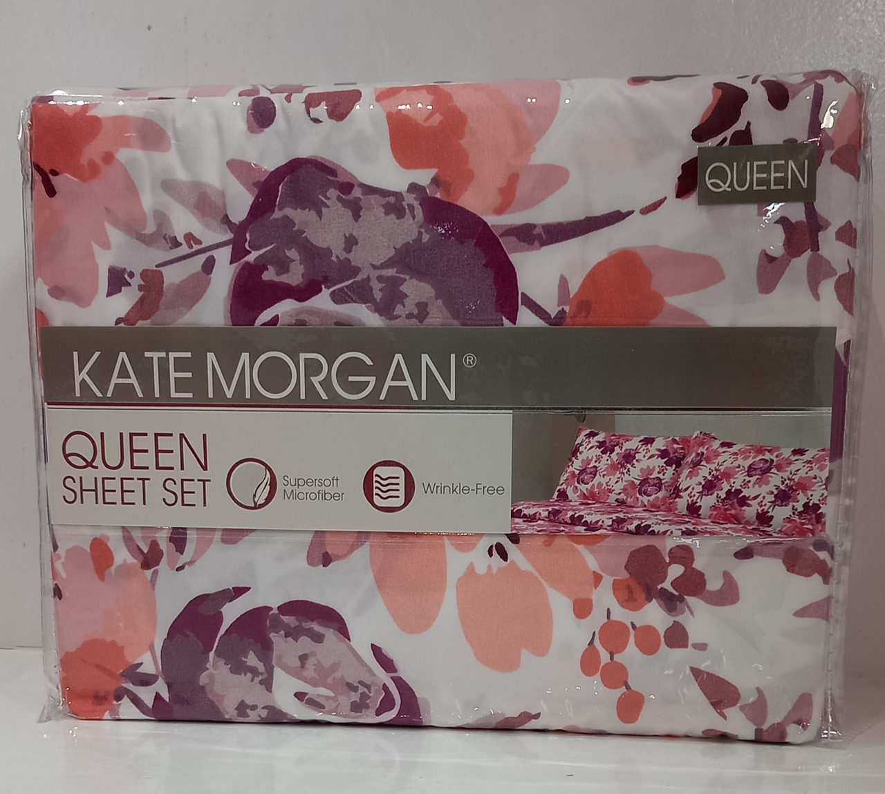 SHEET QUEEN 4PC ASST PRINTS KATE 12058176 - TDC Limited