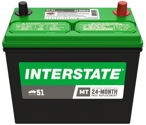 INTERSTATE BATTERY CCA-490 MT-51 - TDC Limited