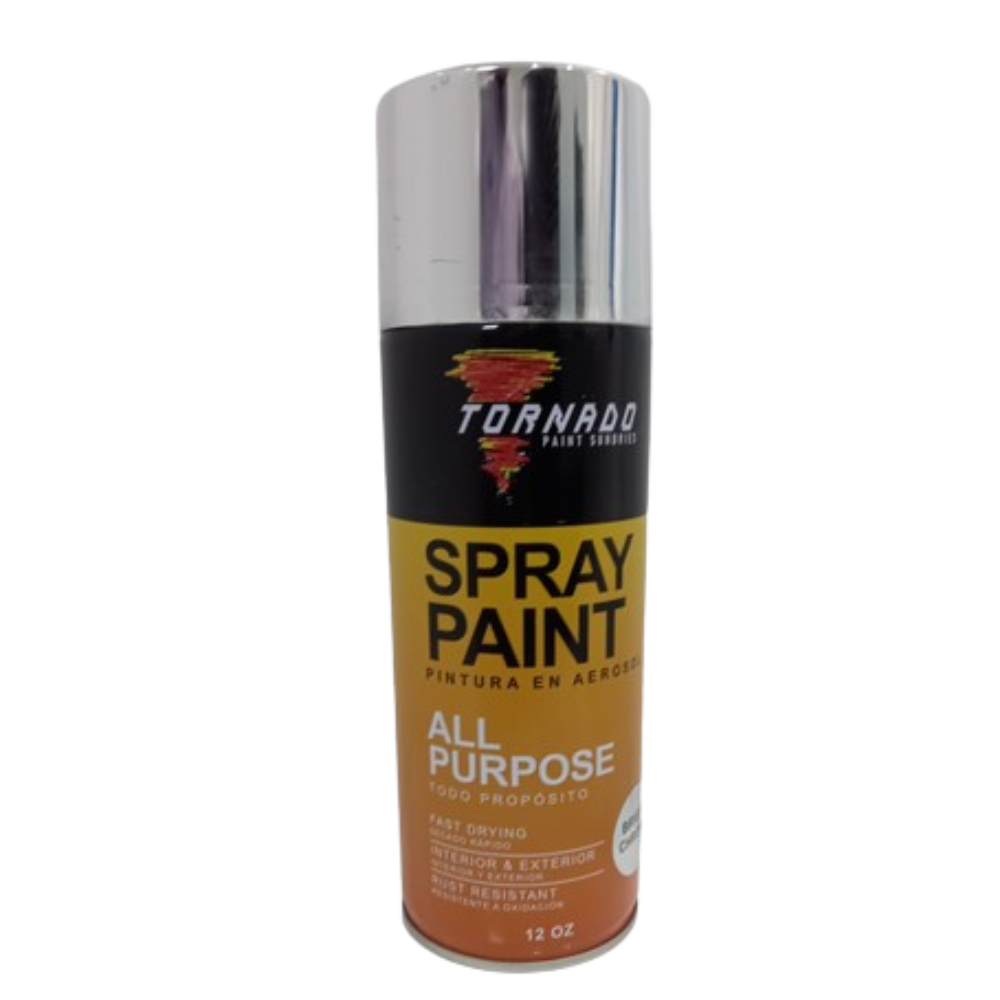 SPRAY PAINT NORMAL BRIGHT CHROME 0633138 - TDC Limited