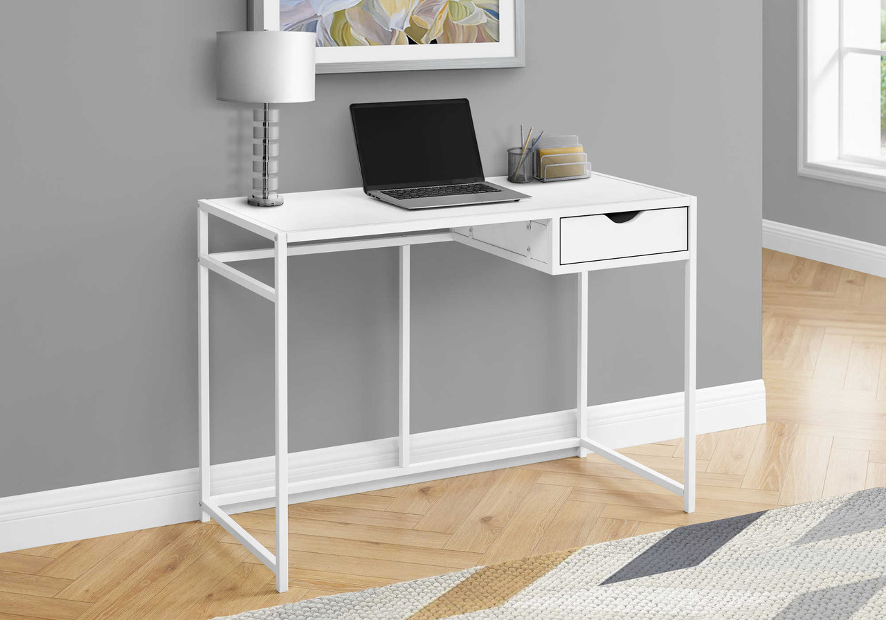 COMPUTER DESK - 42"L WHITE/ 176492 - TDC Limited