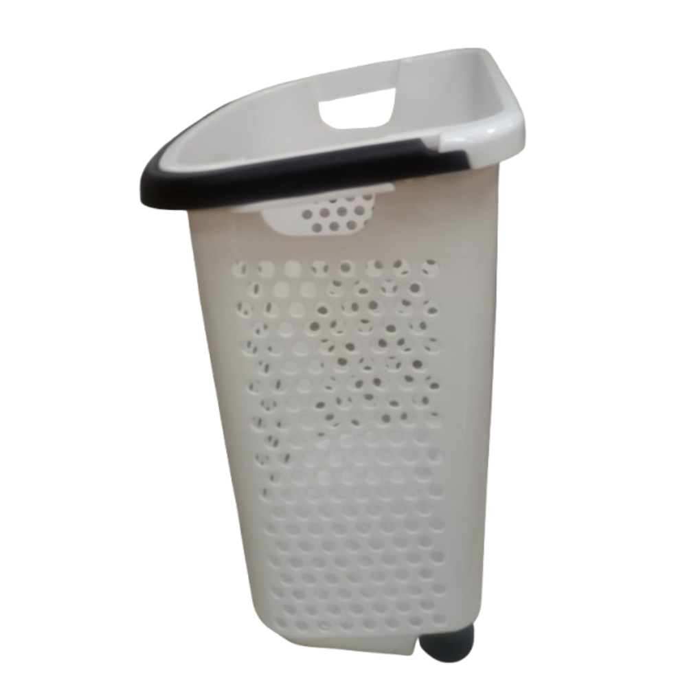 HAMPER ROLLING 60L WHITE/ONYX 120753 - TDC Limited