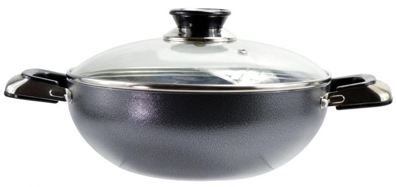 POT COOKING W/ GLASS LID 32CM 1215376 - TDC Limited