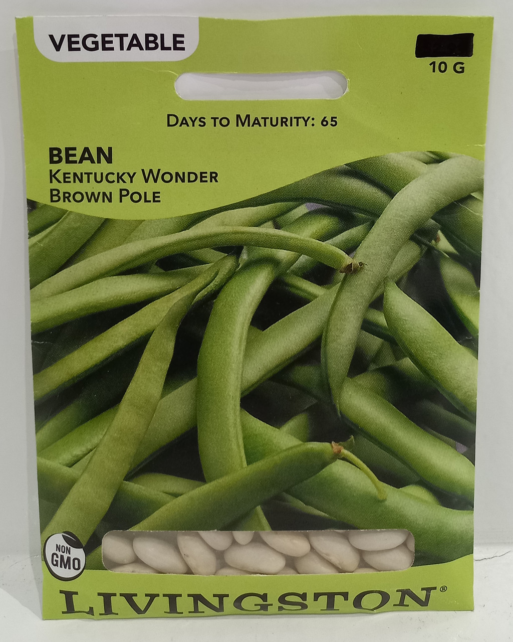 SEEDS BEAN KENTUCKY WONDER BROWN 115828 - TDC Limited