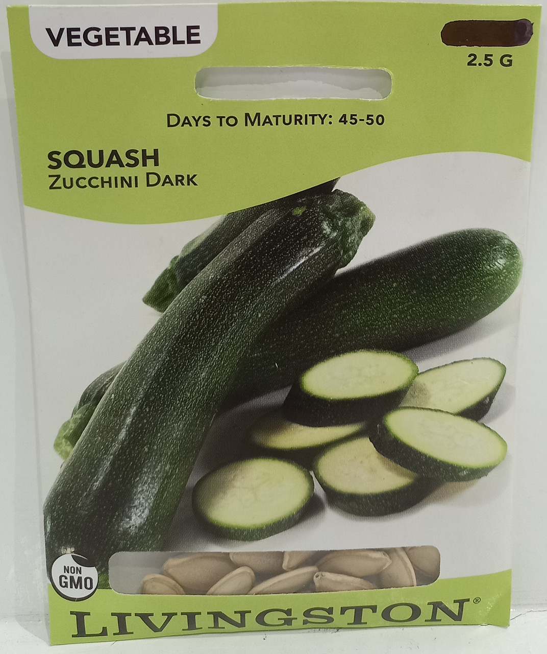 SEEDS SQUASH ZUCCHINI DARK 115758 - TDC Limited