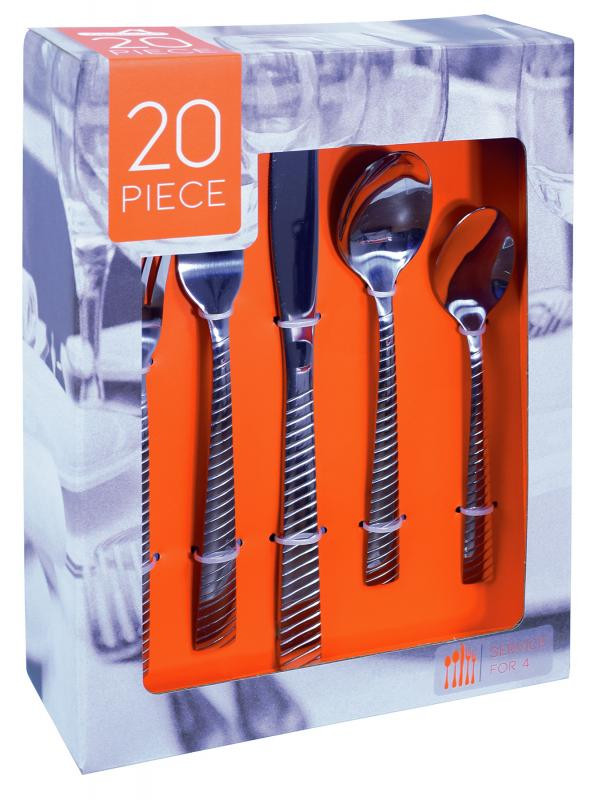 CUTLERY HEAVY WEIGHT SET 20PC 1214509 - TDC Limited