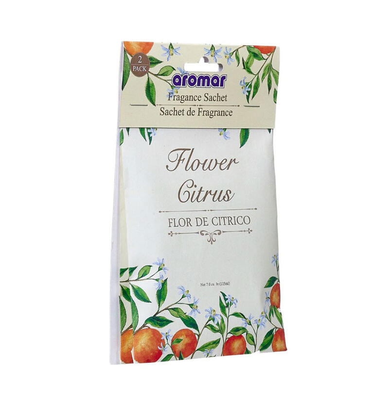 FLOWER CITRUS SCENTED SACHETS 1209732 - TDC Limited