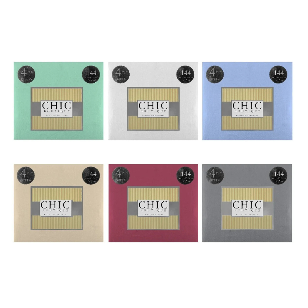 SHEET SET QUEEN ASST COLORS 120133 - TDC Limited