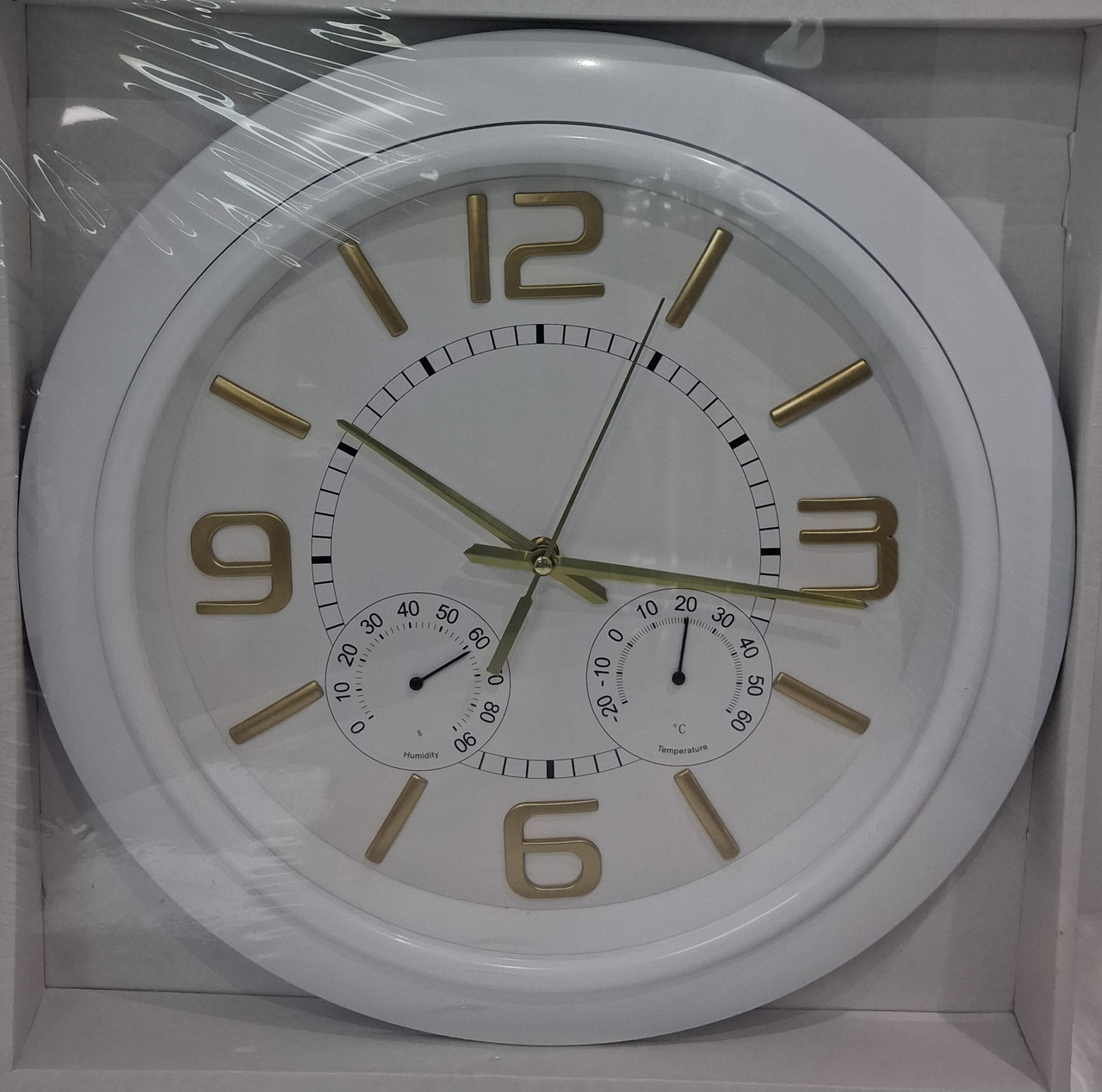 CLOCK WALL PLASTIC 121828 - TDC Limited