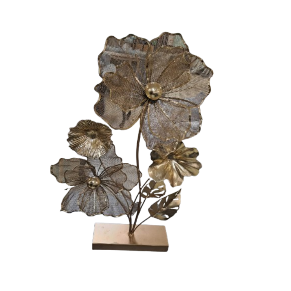 DECOR METAL FLOWER TABLE 170506 - TDC Limited