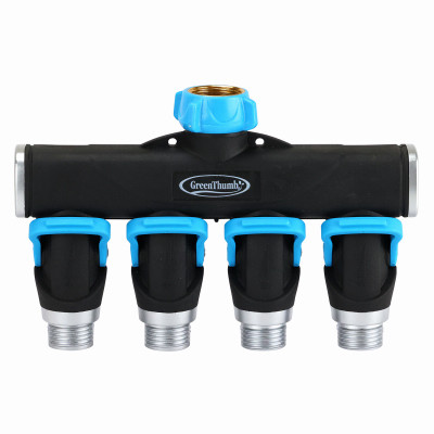 CONNECTOR HOSE 4-WAY FULL FLOW 110601 - TDC Limited