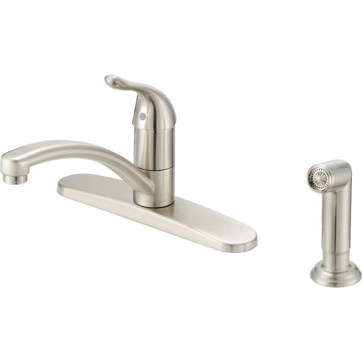 Home Impressions 1-Handle Lever Kitchen Faucet with Side Spray ...