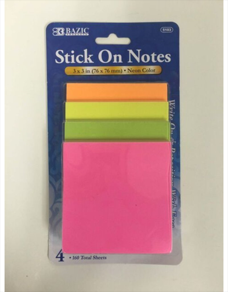 POST-IT-PAD STICKY NOTES 145618 - TDC Limited