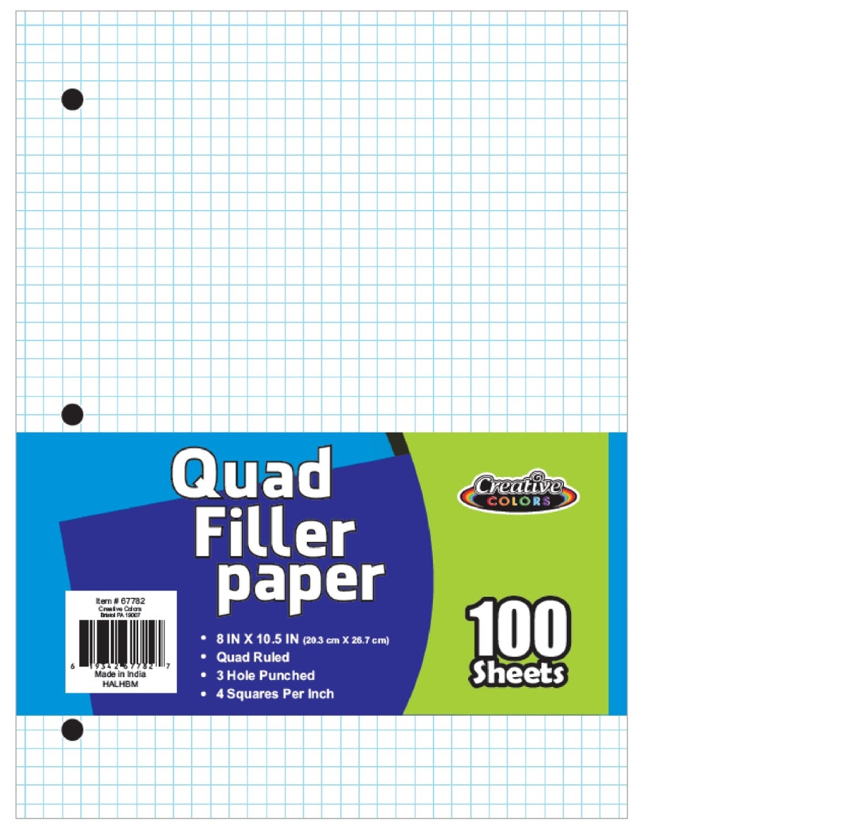 PAPER FILER 100S 8X10.5 QUAD 146042 - TDC Limited
