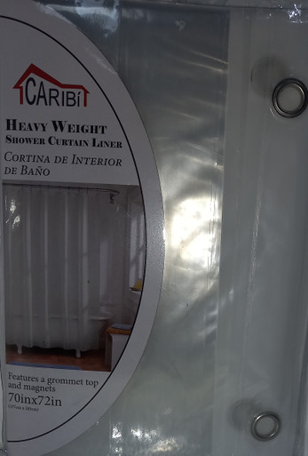 LINER HVY CLEAR PEVA CARIBI 121634 - TDC Limited