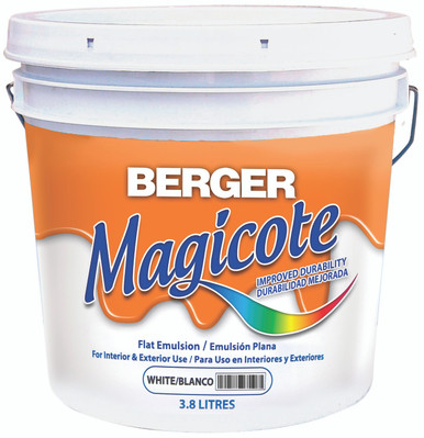 PAINT BERGER MAGICOTE WHITE 2GAL 064858 - TDC Limited