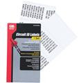 BOOKLET CIRCUIT ID LABELS MARKER 080968 - TDC Limited