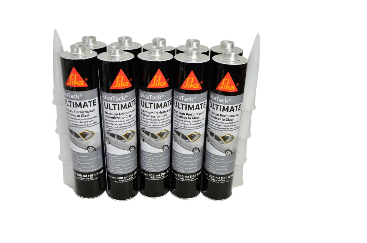 SikaTack Ultimate 30 Minute Auto Glass Urethane, Adhesive 10 Tubes ...