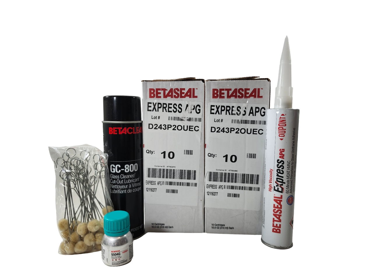 Betaseal Express APG G-EZ Kit Advanced Primerless Auto Glass Urethane ...