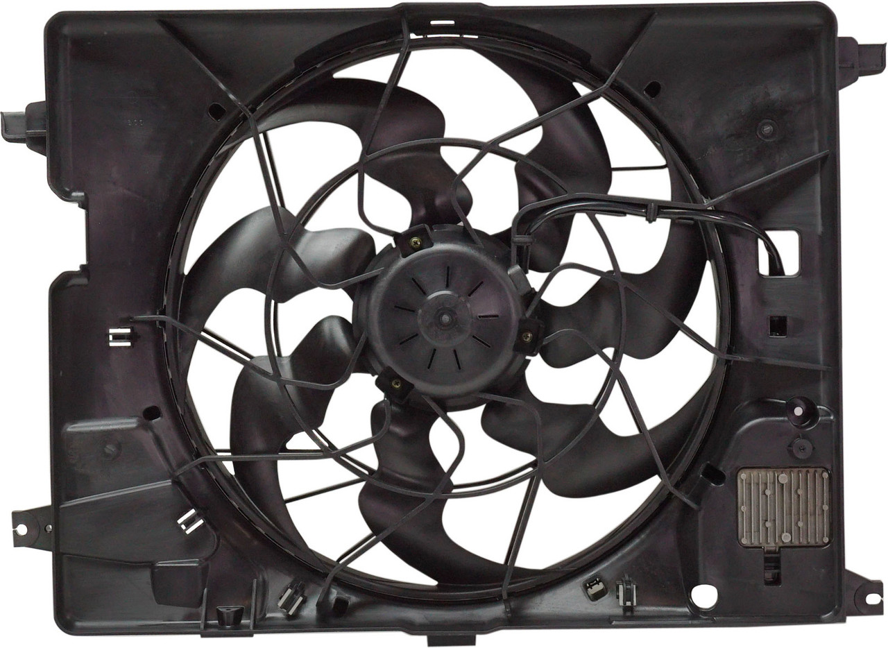 GENESIS 15-16 / G80 17-17 RADIATOR FAN ASSEMBLY, Single Fan, 3.8L/5.0L ...