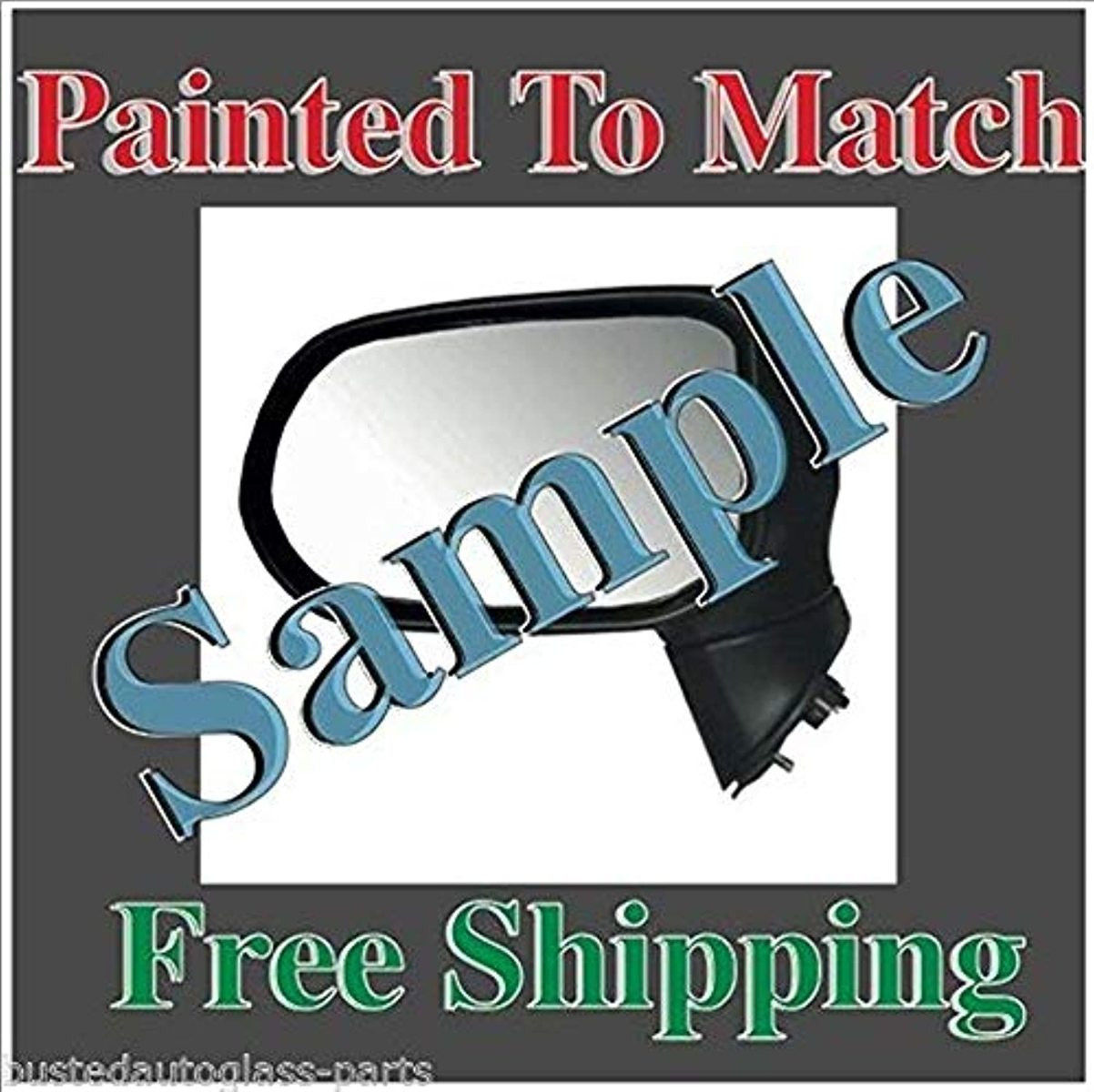 Automotive Mirrors Paint to Match Service (Provide Vehicle Paint Code ...