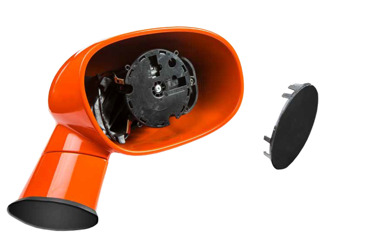 Universal Side Mirror Rear Mounting Bracket For 3.25" Diameter Circular ...