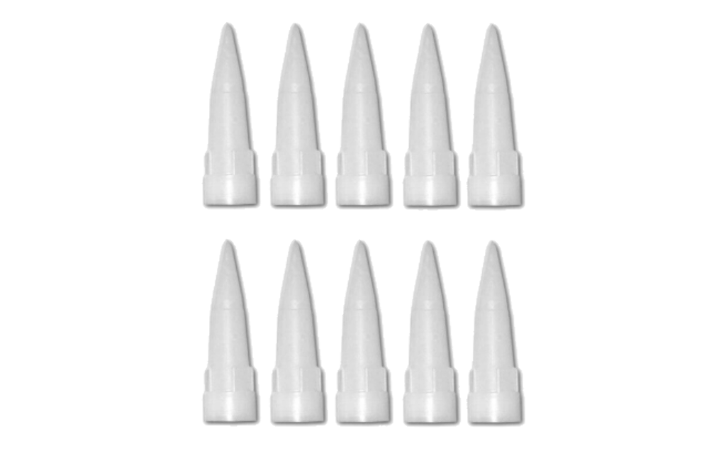 10 Pack Dow/Dupont Betaseal Urethane Cartridge Style Nozzle For 10. 5oz ...