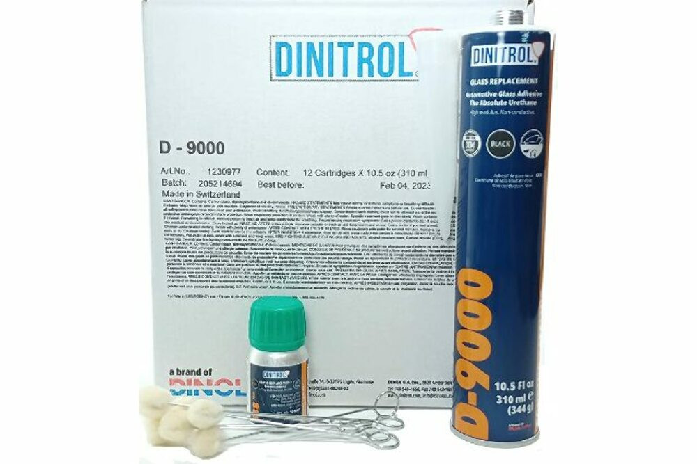 DINITROL D-9000 Automotive Urethane 310ml Case of 12 + 538 Plus 30ml ...