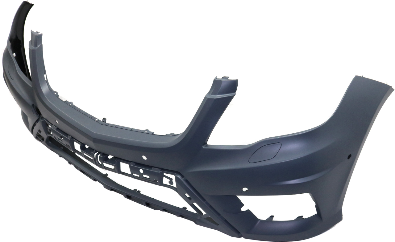 GLK-CLASS 13-15 FRONT BUMPER COVER, Prmd, w/ AMG Styling Pkg, w/ HLW ...