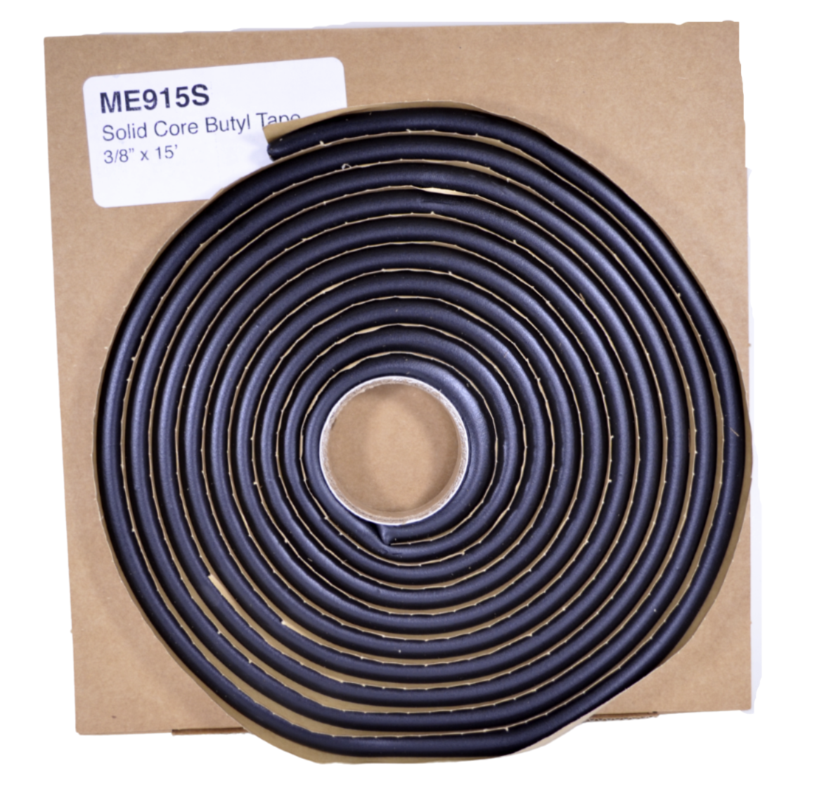 ME915S 3/8" Round Butyl Tape 15' Roll Auto Glass Adhesive Soft Seal ...