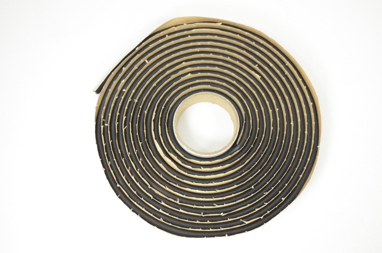 Marcy ME615S Butyl Tape Auto Glass Solid Seal Roll 15' Roll 1/4" Round ...