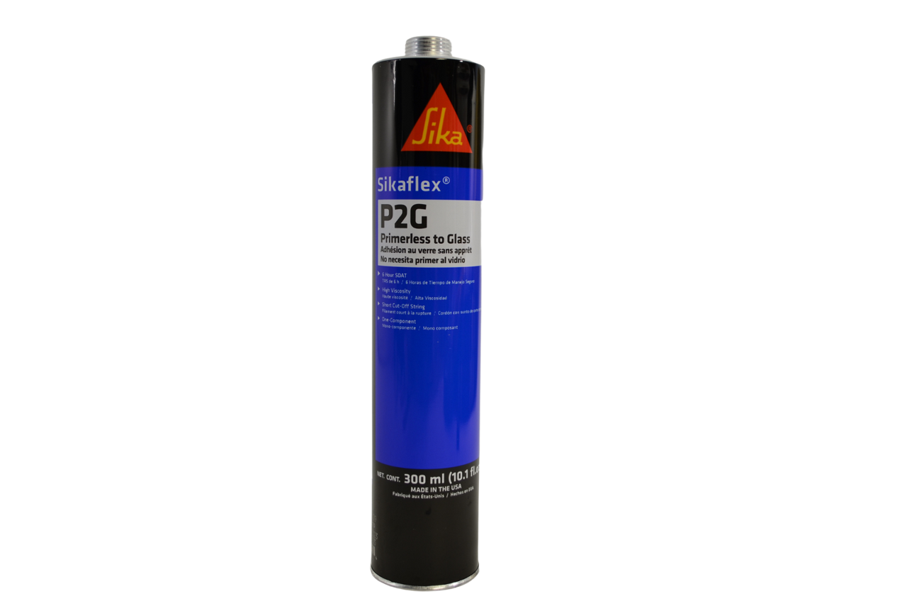 Auto Glass Urethane Adhesive Primerless to Glass 1 Tube Sika P2G + 207 ...