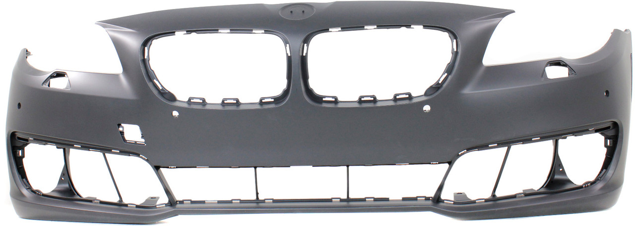 5-SERIES 14-16 FRONT BUMPER COVER, Primed, w/o M Package, w/ Park ...